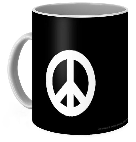 Peace Sign Mug – horseflydesign